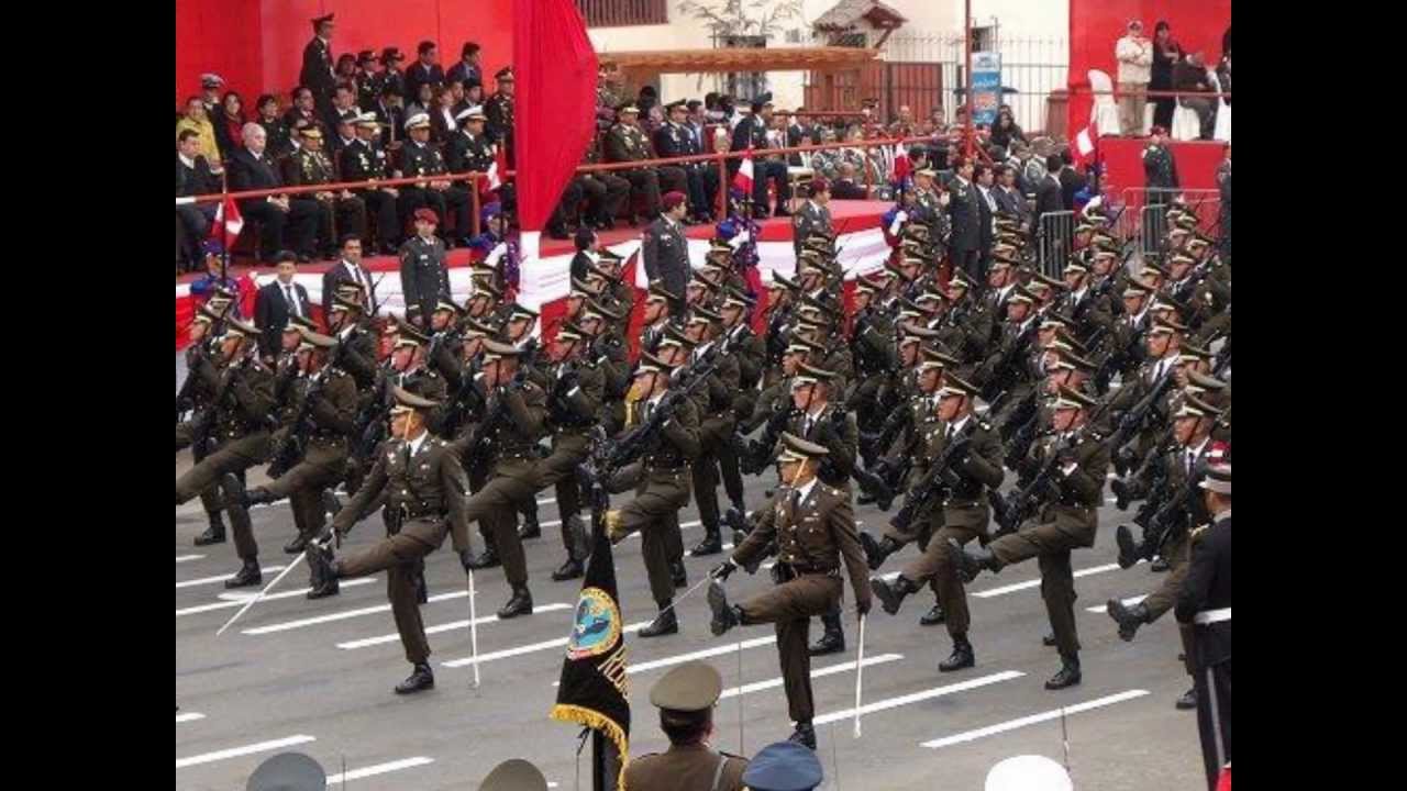 "ZARUMILLA" * (Marcha Militar Peruana) - YouTube