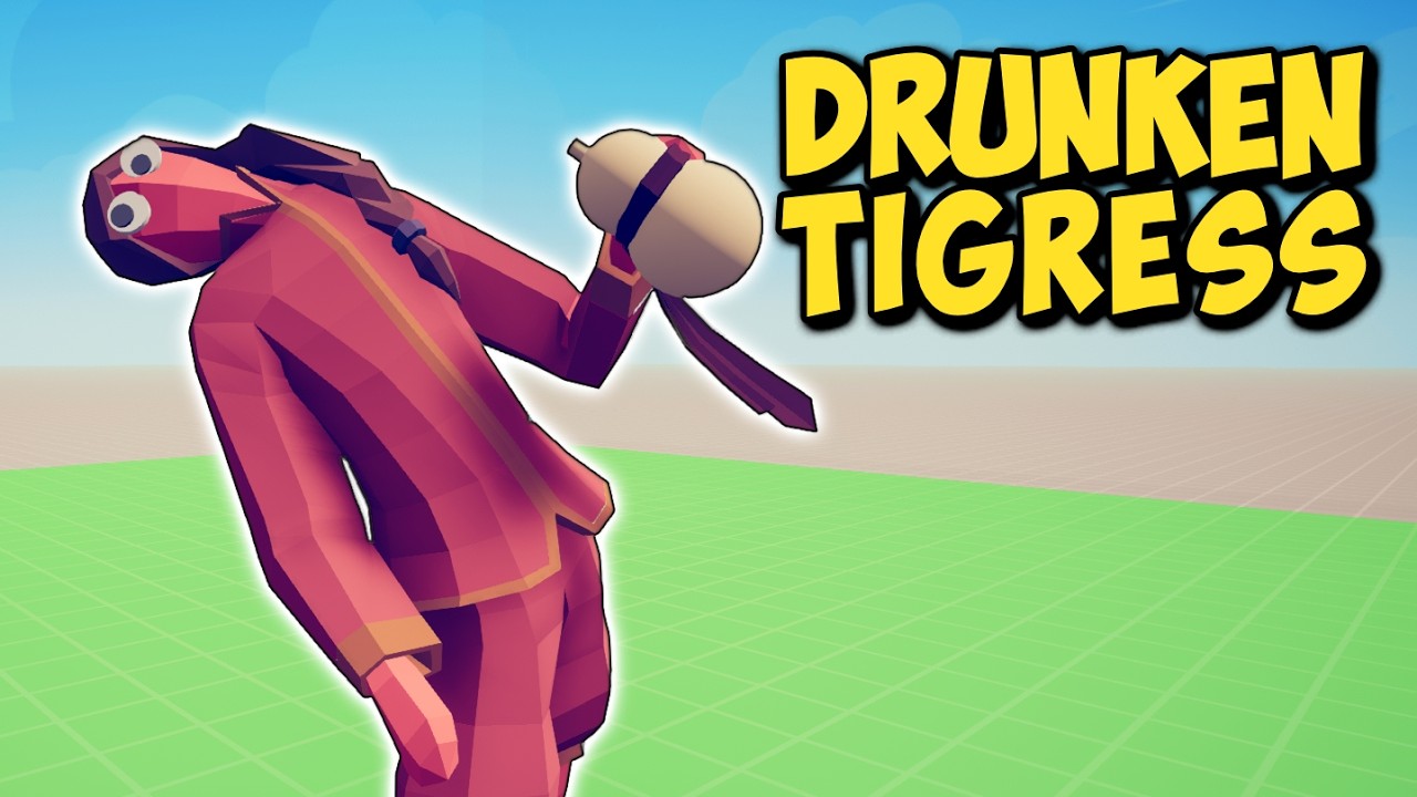 New TABS Fighter, Drunken Tigress! 🍶👊- Totally Accurate Battle ...
