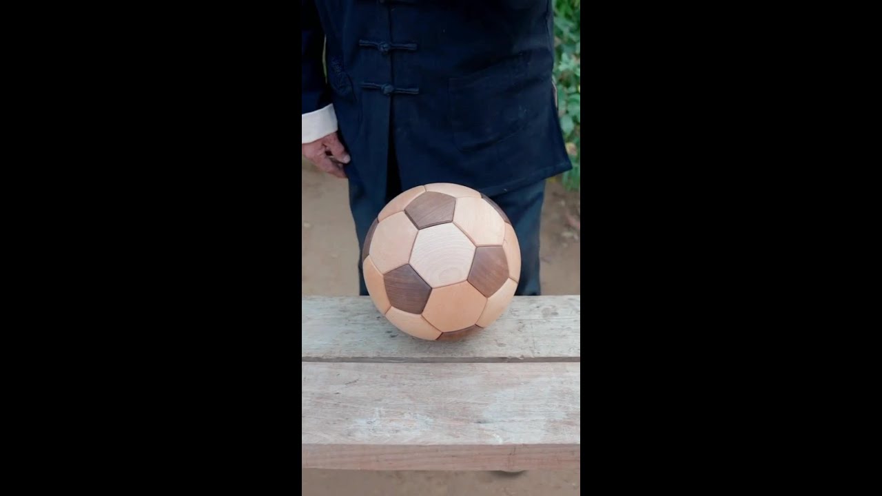 How To Make A Wooden Soccer Ball YouTube how-to-make-a-wooden-soccer-ball-youtube