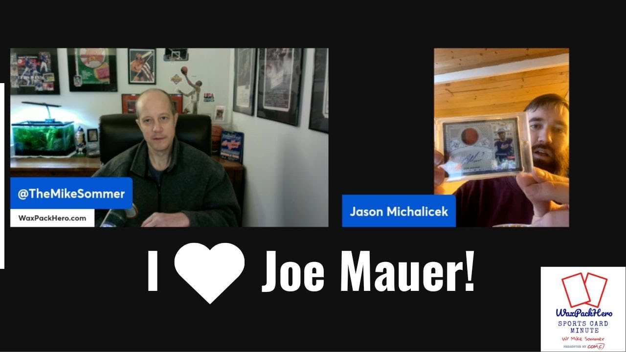 Collecting Joe Mauer with Jason Michalicek - YouTube