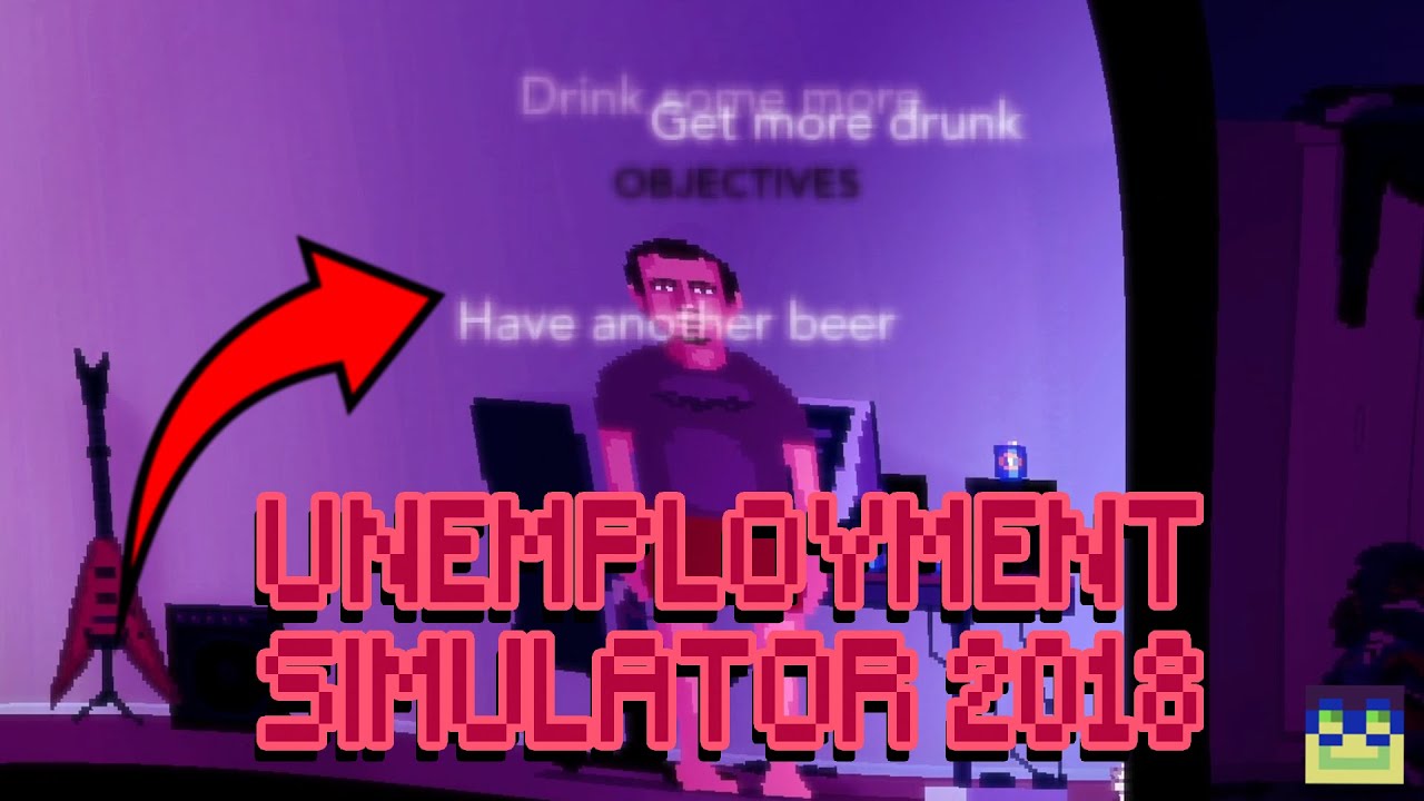 FINALLY A GAME FOR YOUTUBERS (UNEMPLOYMENT SIMULATOR 2018) - YouTube