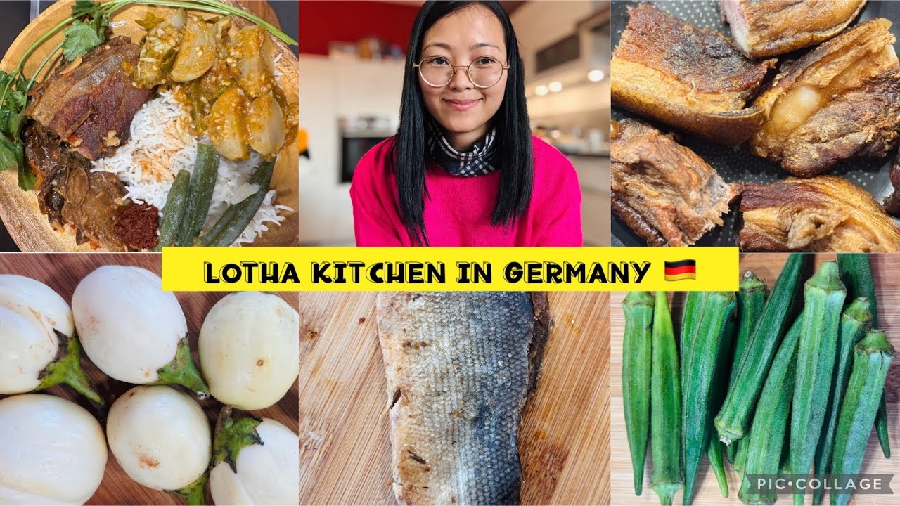 Naga Girl 1st official Lotha Cooking Vlog in Germany🇩🇪MUBKANG / Crazy ...