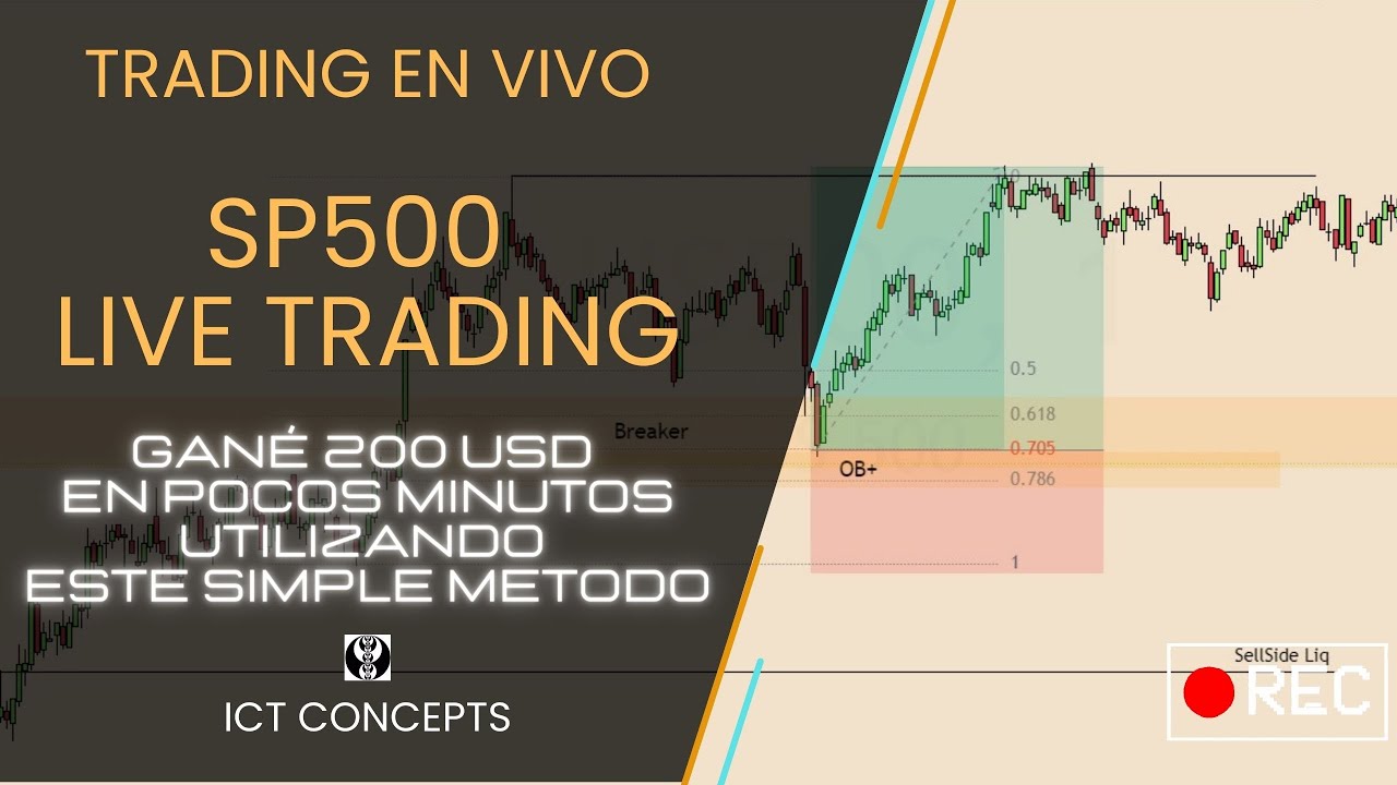 Con esta ESTRATEGIA hice 200 USD en MINUTOS | Como usar ICT | ICT en ...