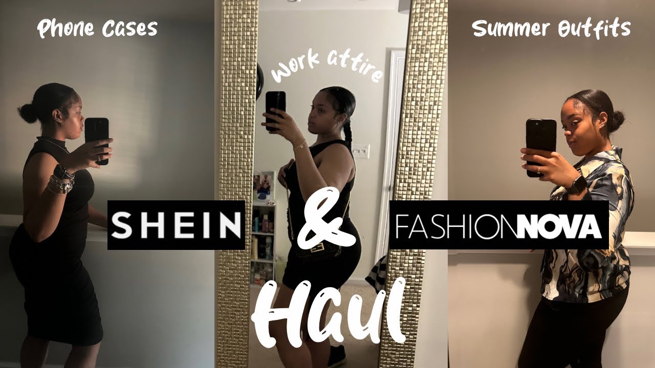 Clothing Try On Haul // fashionnova & shein - YouTube