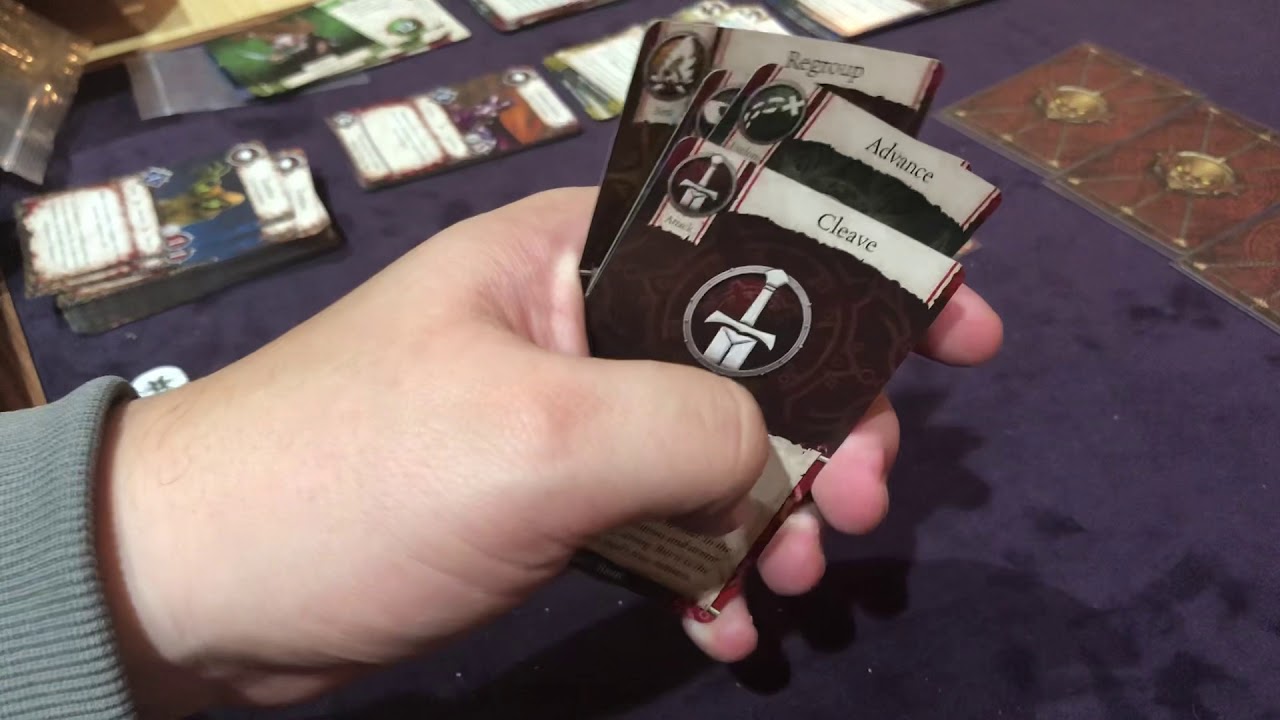 Heroes of terrinoth rules and playthrough pt 2 - YouTube