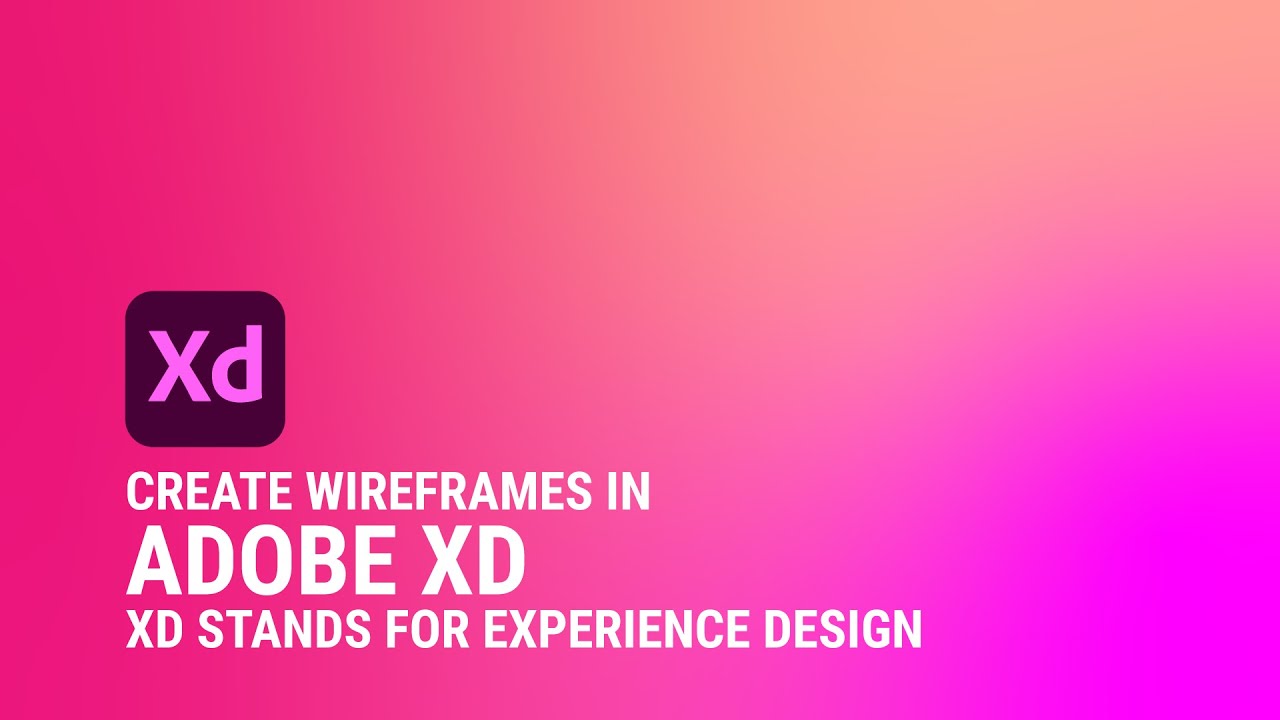 How to Use Adobe XD Wireframes - YouTube