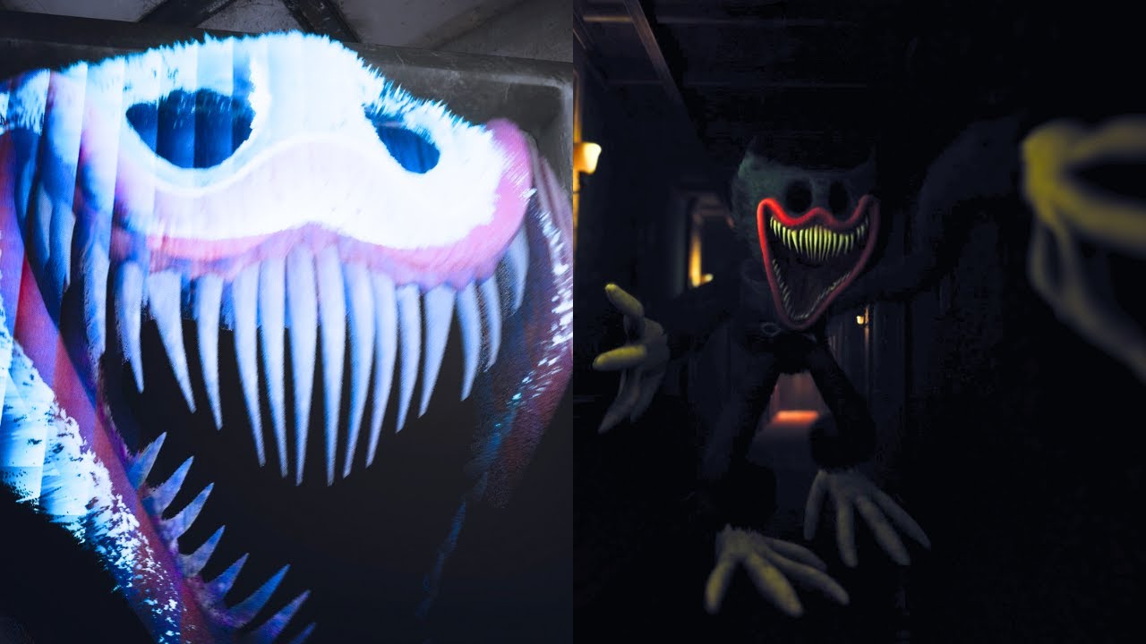 HUGGY'S BACK AND HE CRAWLED OUT OF THE TV!? | Poppy Playtime CH3 - YouTube