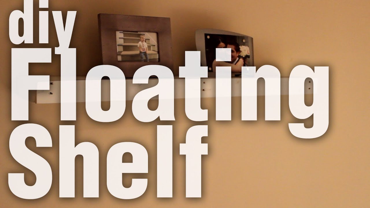 DIY Floating Shelf from Pallet Wood - YouTube