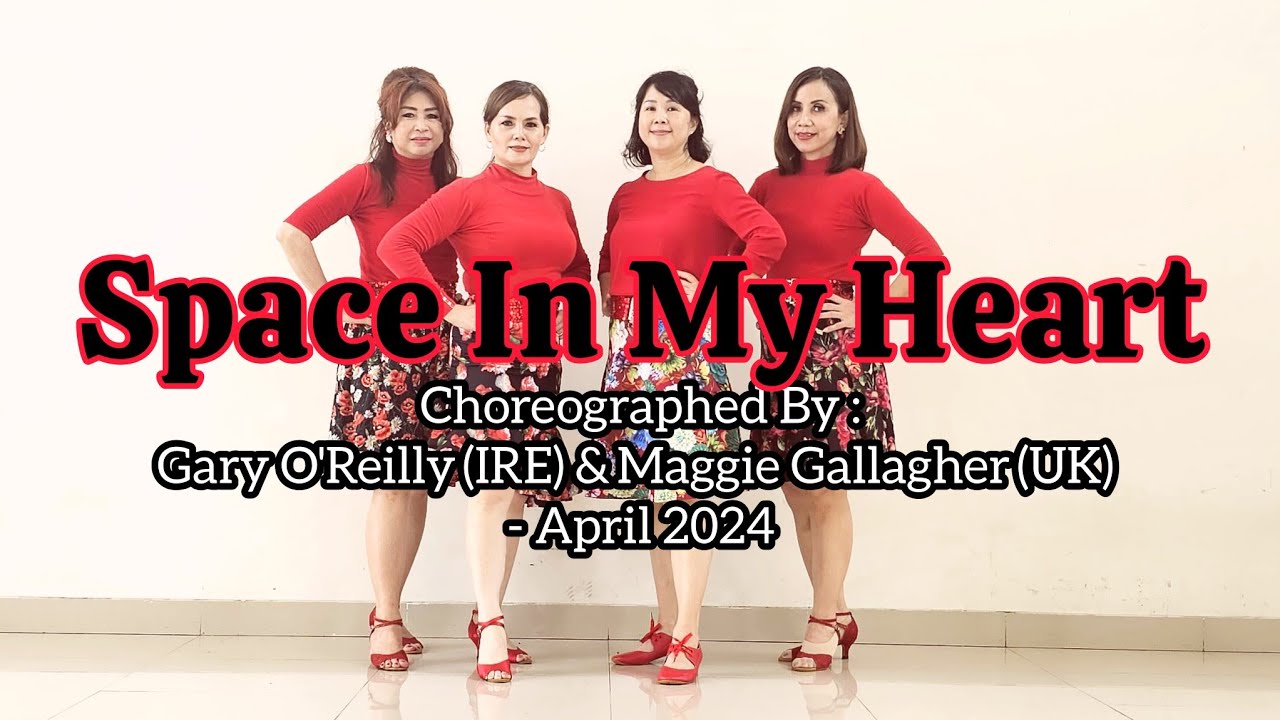 Space In My Heart - Line Dance - YouTube