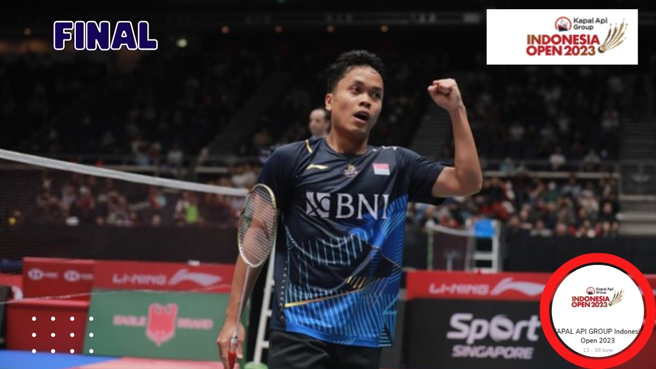 Final INDONESIA OPEN 2023 Live Score #indonesiaopen2023 - YouTube