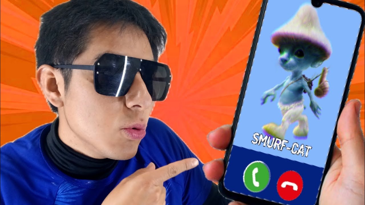 IMPRESIONANTE LLAMADA DE SMURF CAT CALL PHONE - YouTube