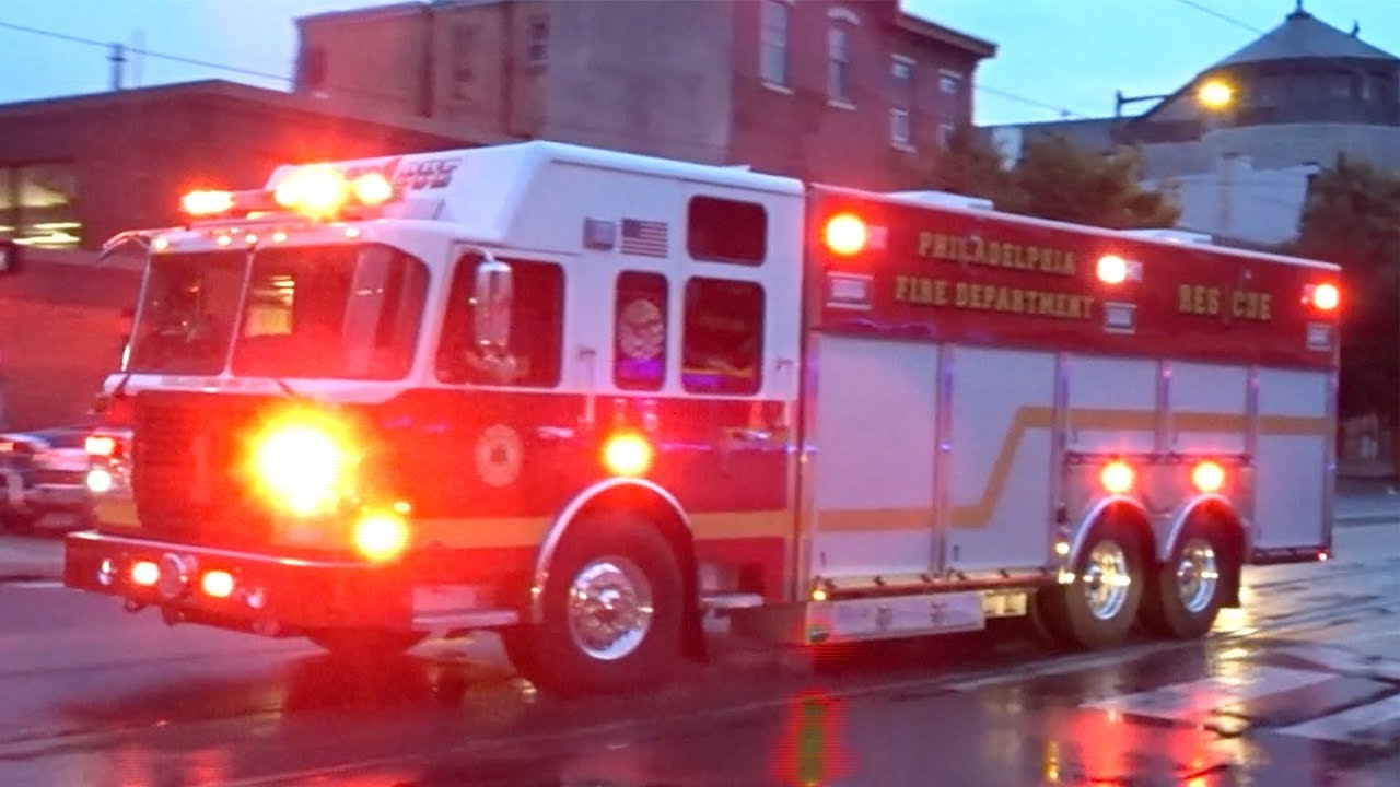 PFD Rescue 1 Responding - YouTube