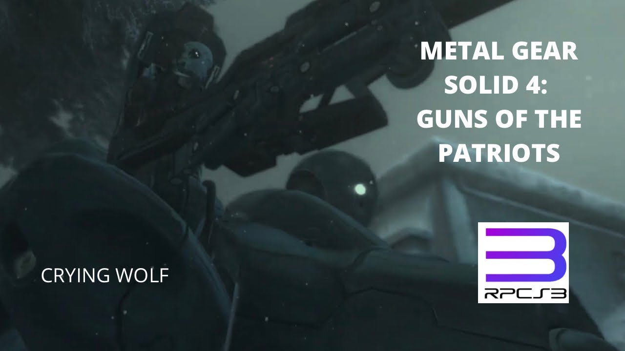 Metal Gear Solid 4 - Crying Wolf (4K 60FPS) RPCS3 - YouTube