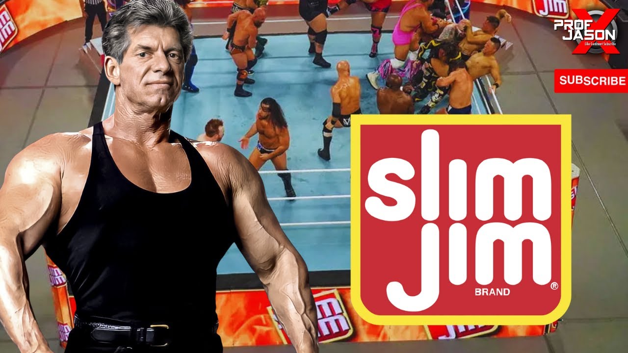 SLIM JIM CUTS TIES WITH WWE AHEAD OF ROYAL RUMBLE! - YouTube