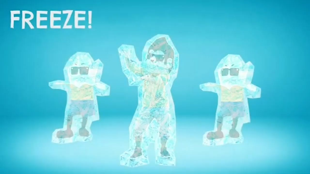 FREEZE action song - Legs Arms Spin | Фізхвилинка англійською мовою ...