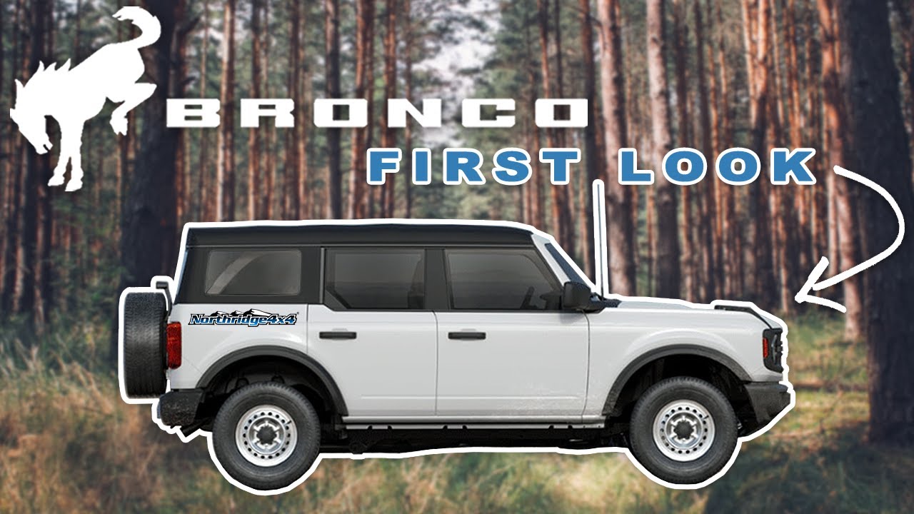 2021 Bronco Base Model Walk Around - YouTube