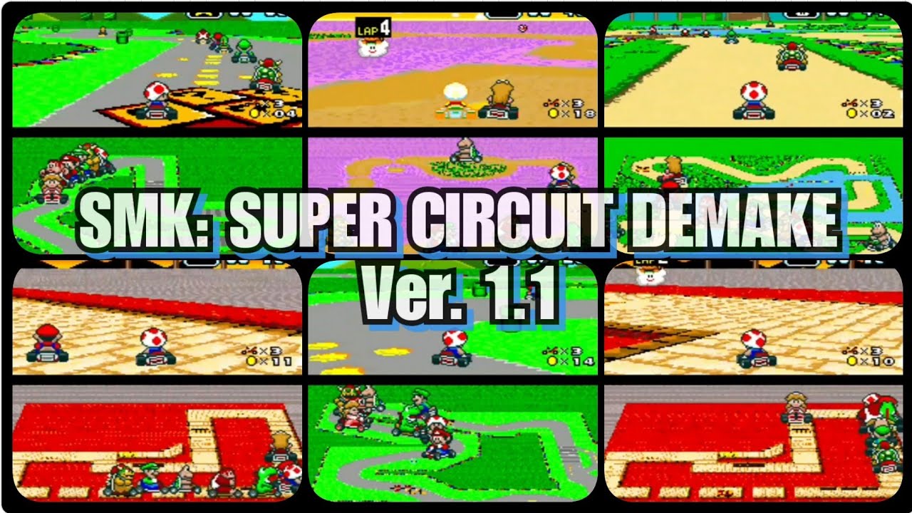 SMK: Super Circuit Demake (Hack de SMK) - YouTube