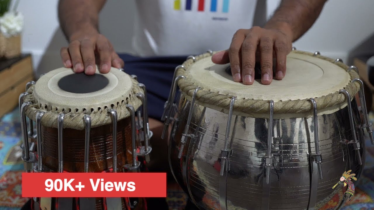 Learn tabla: Dadra music - Aracha Santhanam - Ilaiyaraaja - YouTube