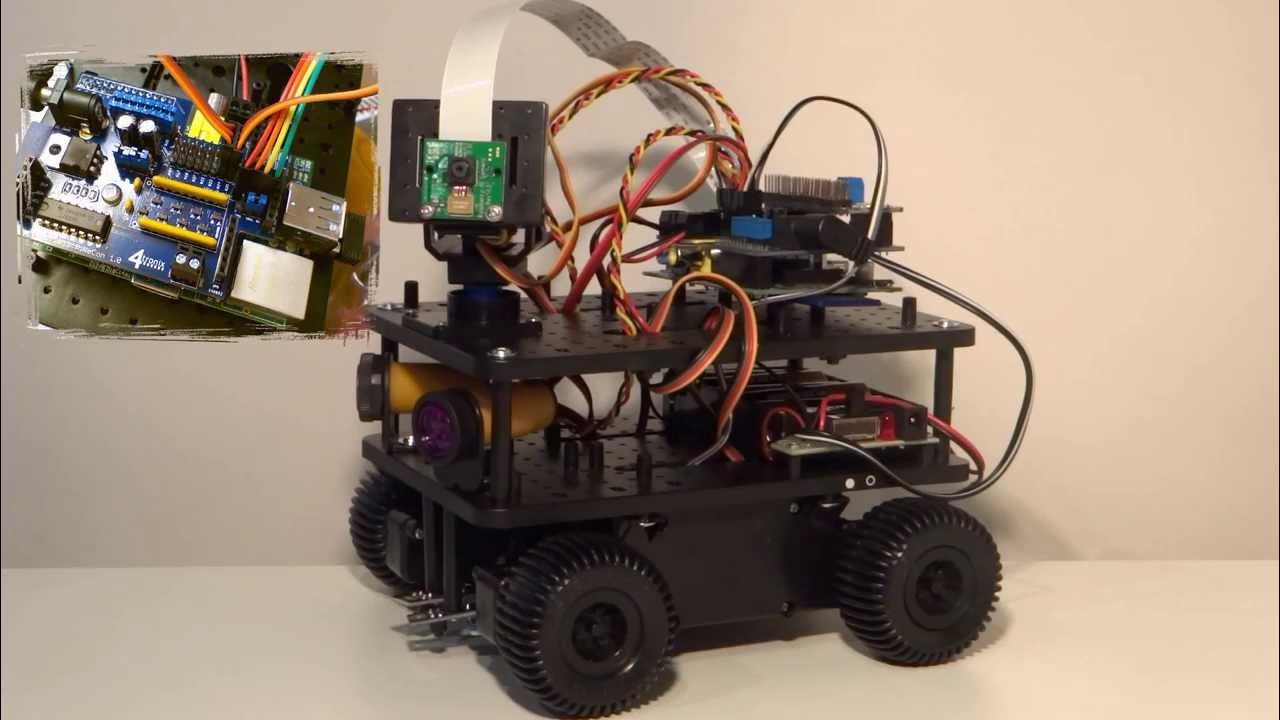 Raspberry Pi - Initio Robot by 4tronix! - YouTube