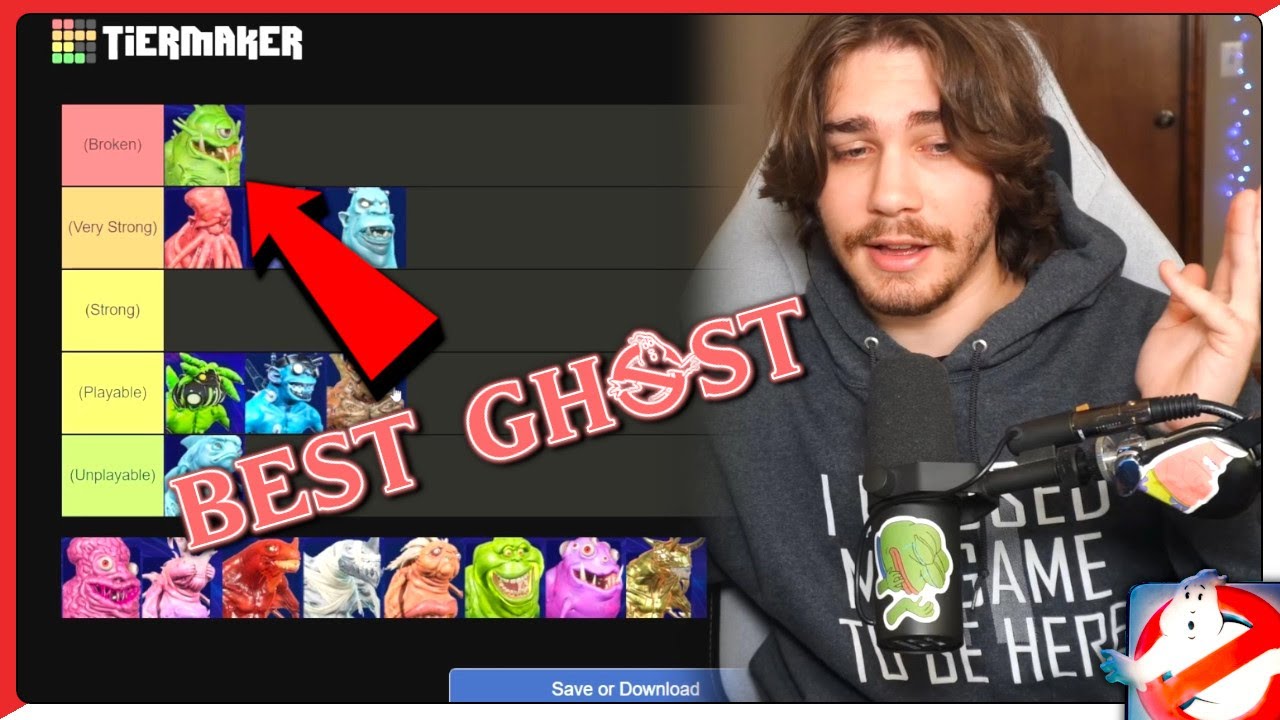 GHOST TIER LIST - GHOSTBUSTERS: SPIRITS UNLEASHED ALL GHOSTS RANKED!! - YouTube