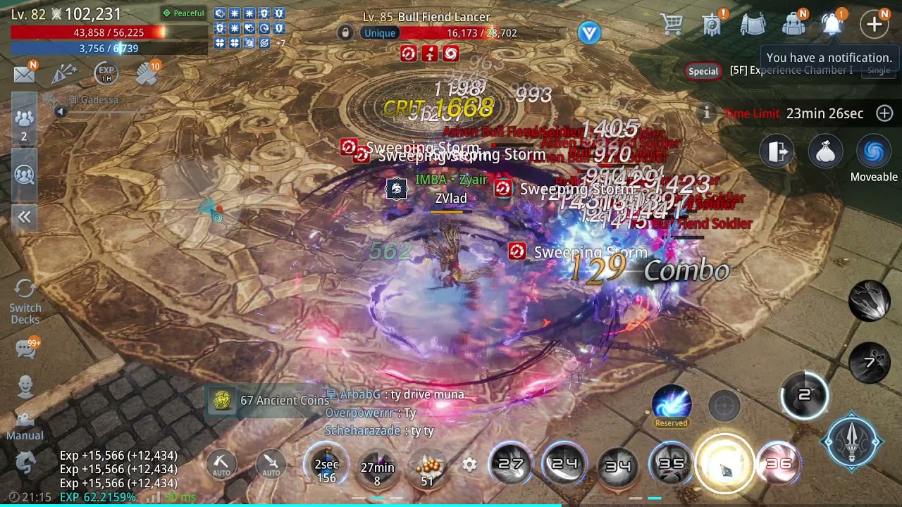 MIR4 MAGIC SQUARE LANCER GUIDE (SKILL SET AND ROTATION) - YouTube