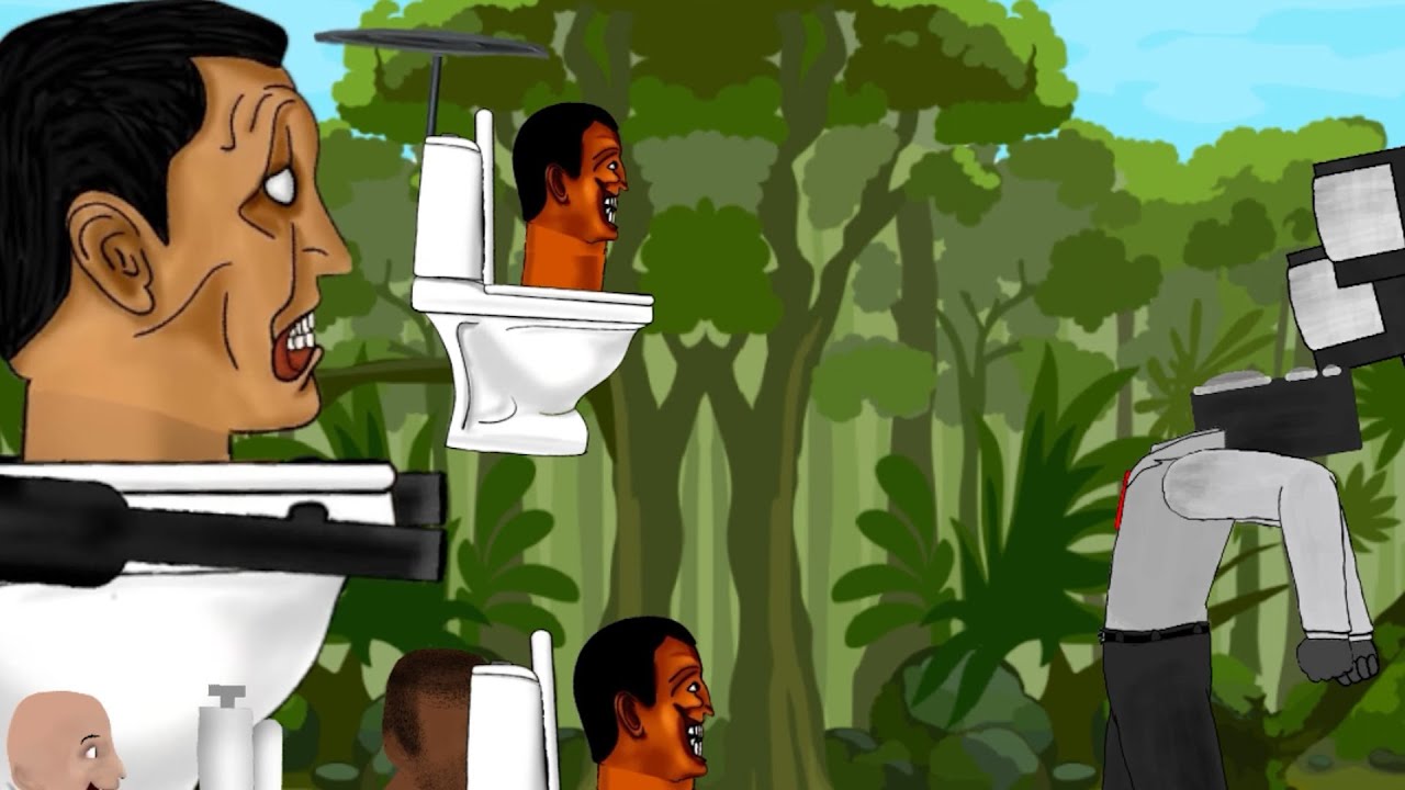 Skibidi Toilets, Speaker Man [INFECTED], Skibidi Toilet BOSS VS Camera ...