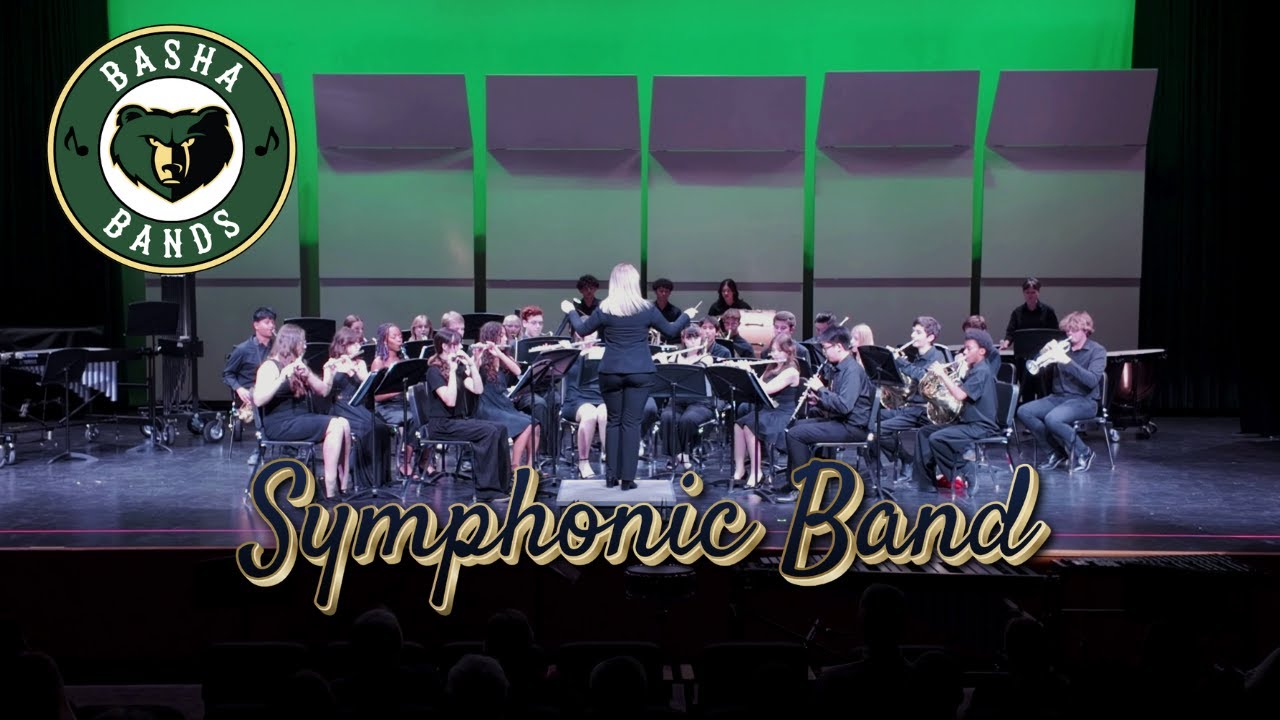 Basha High School Symphonic Band | 4K Live Winter Concert Performance ...