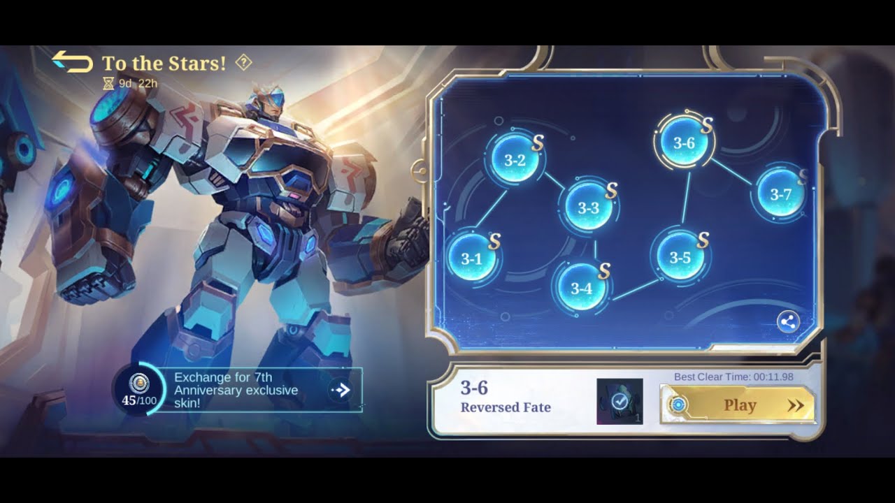 How to finish stage 3-1 to 3-7 of MLBB 7th anniversary event ...