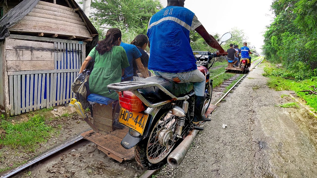 Riding Cheapest Rail Transports Around the World - YouTube