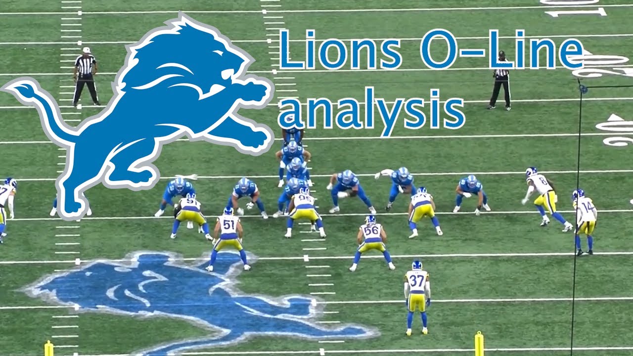 Detriot Lions offensive line ANALYSIS! - YouTube