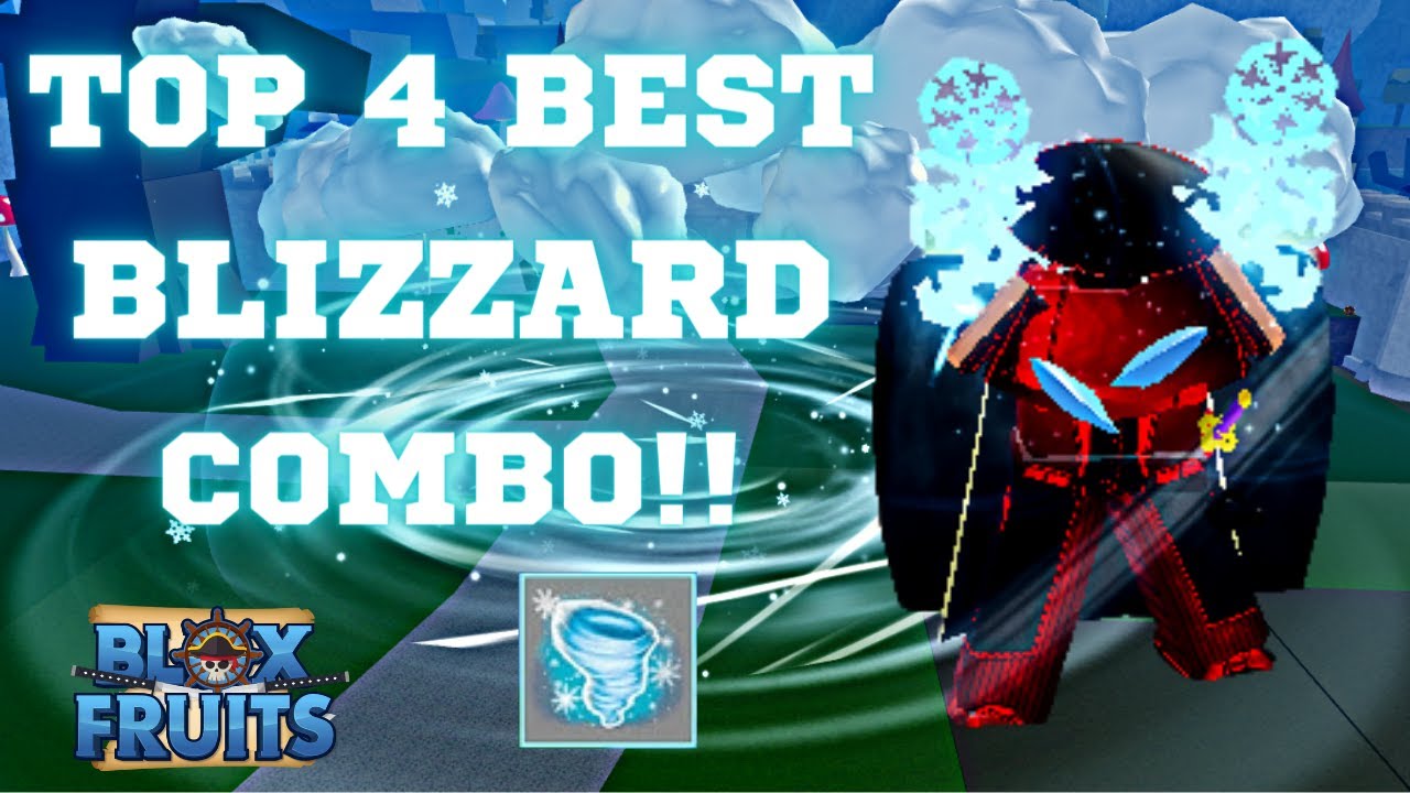 The Top 4 Best Blizzard Combo for Bounty Hunting 』[ Bloxfruit Roblox ...