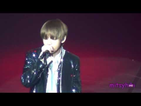 170320 BTS The Wings Tour in Brazil Fancam Part 9   Stigma Taehyung solo