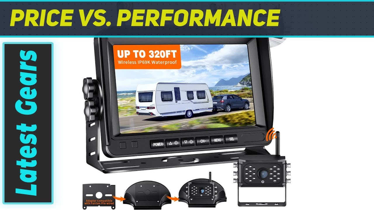 FEISIKE Wireless HD 1080P RV Backup Camera System - Ultimate Safety ...