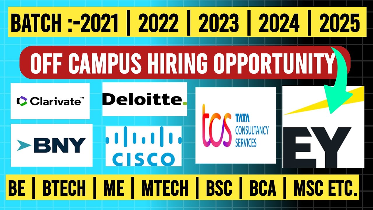 TCS deloitte cisco recruitment 2025 | off campus drive for 2024 batch ...