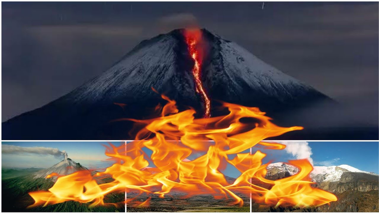 World Most Scary and Dangerous Places. 8 Highest Volcanoes. - YouTube