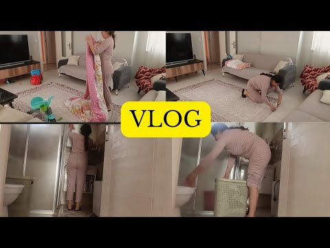 Ev Temizliği Vlog / Banyo Temizliği / Heryer Silindi, Mislendi  🫧