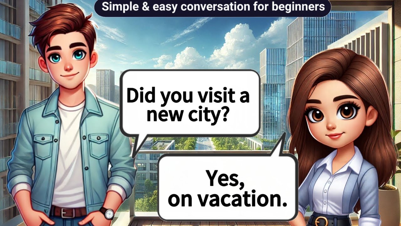 Simple English Conversation for Beginners ☑️ || Learn English with Easy ...