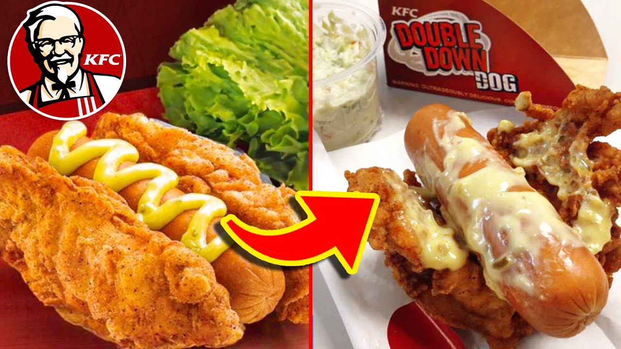 15 Most Outrageous Fast Food Items (Part 2) - YouTube