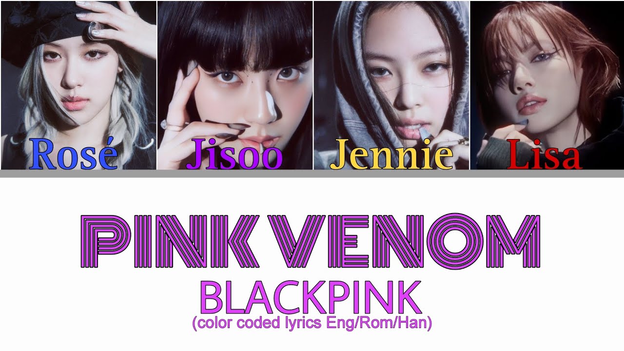 BLACKPINK Pink Venom Lyrics (블랙핑크 pink venom 가사) (Color Coded Lyrics ...