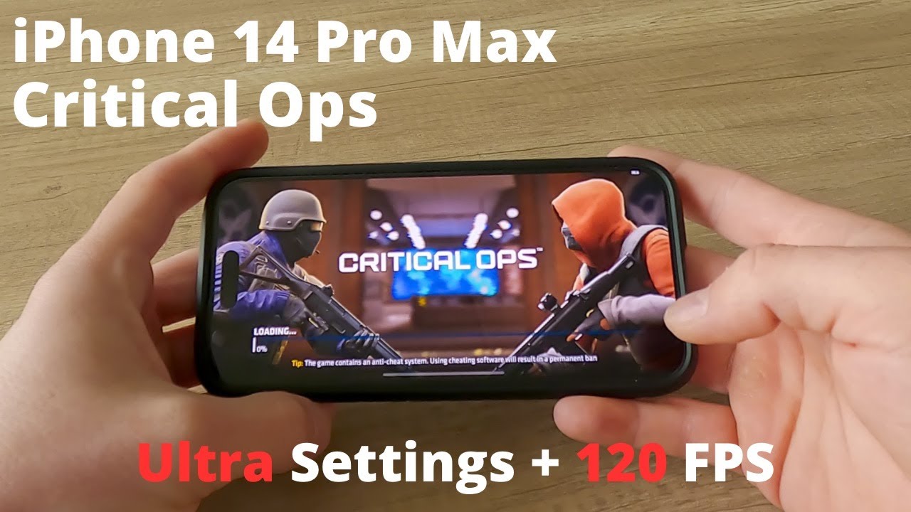 iPhone 14 Pro Max | Critical Ops | 120 FPS Ultra Settings - YouTube