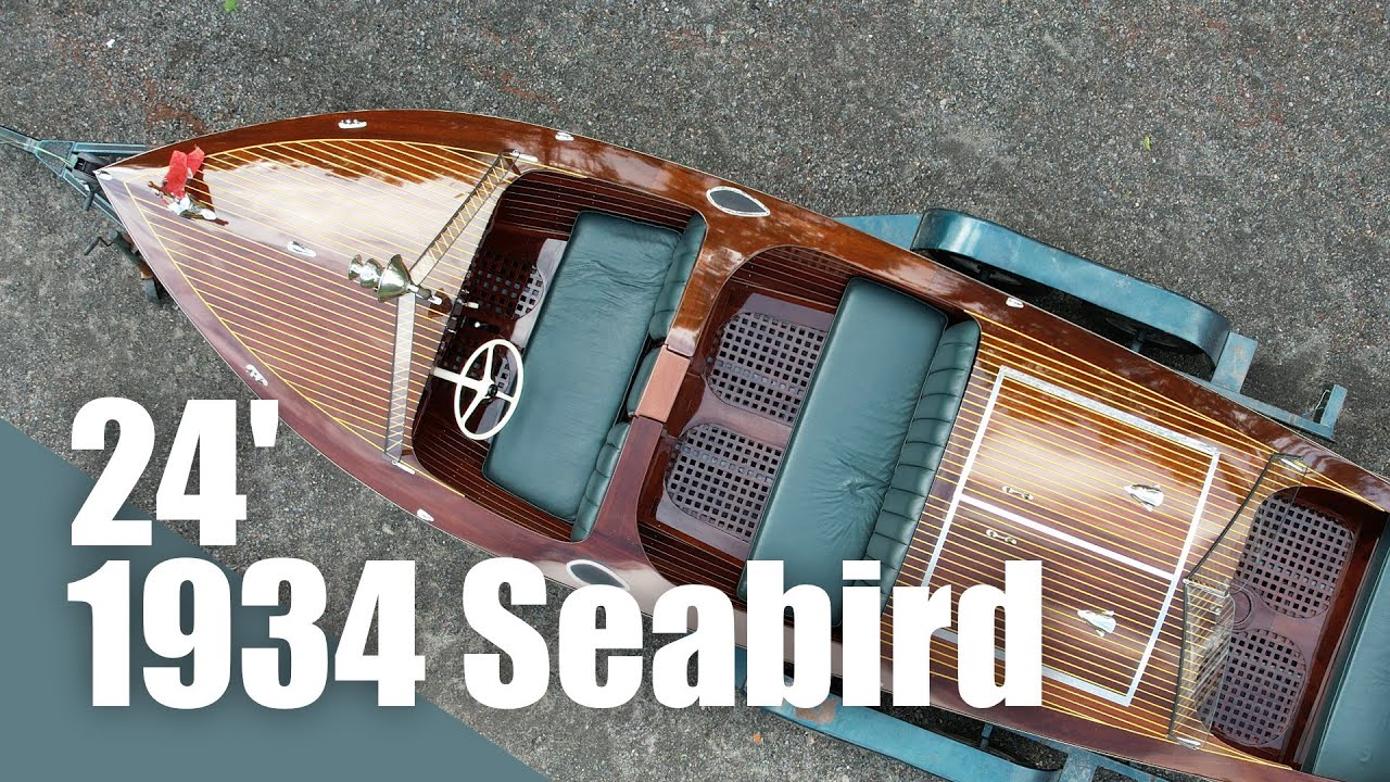 1934 24' seabird - YouTube
