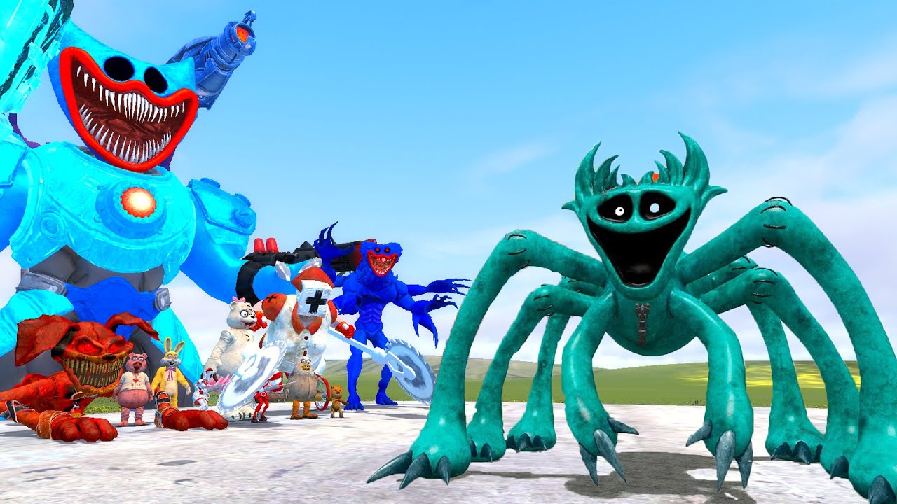 NEW FORM SNIDEY SPIDEY’s Trap! POPPY PLAYTIME CHAPTER 3 in GARRYS MOD ...