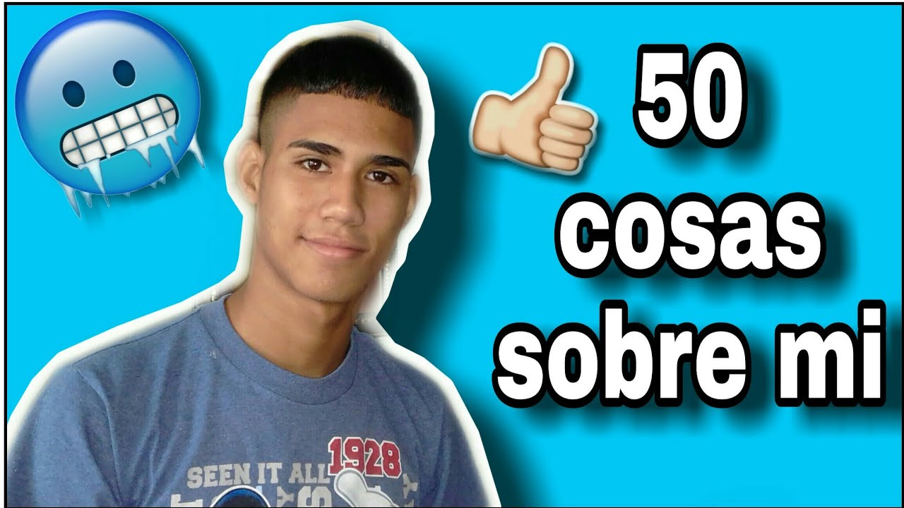 50 COSAS SOBRE MI - David Rendon - YouTube