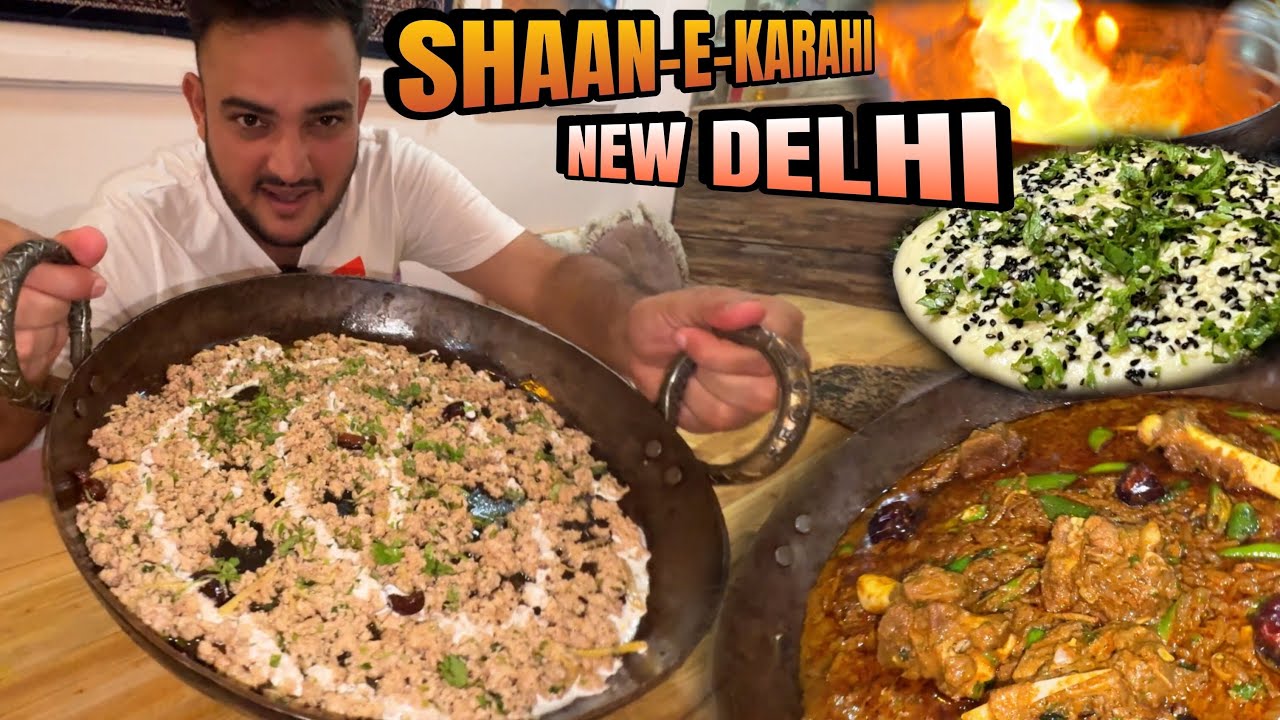 Shaan-E-Karahi Restaurant | Jamia Nagar | Pakistani Zaika’s In Delhi - YouTube