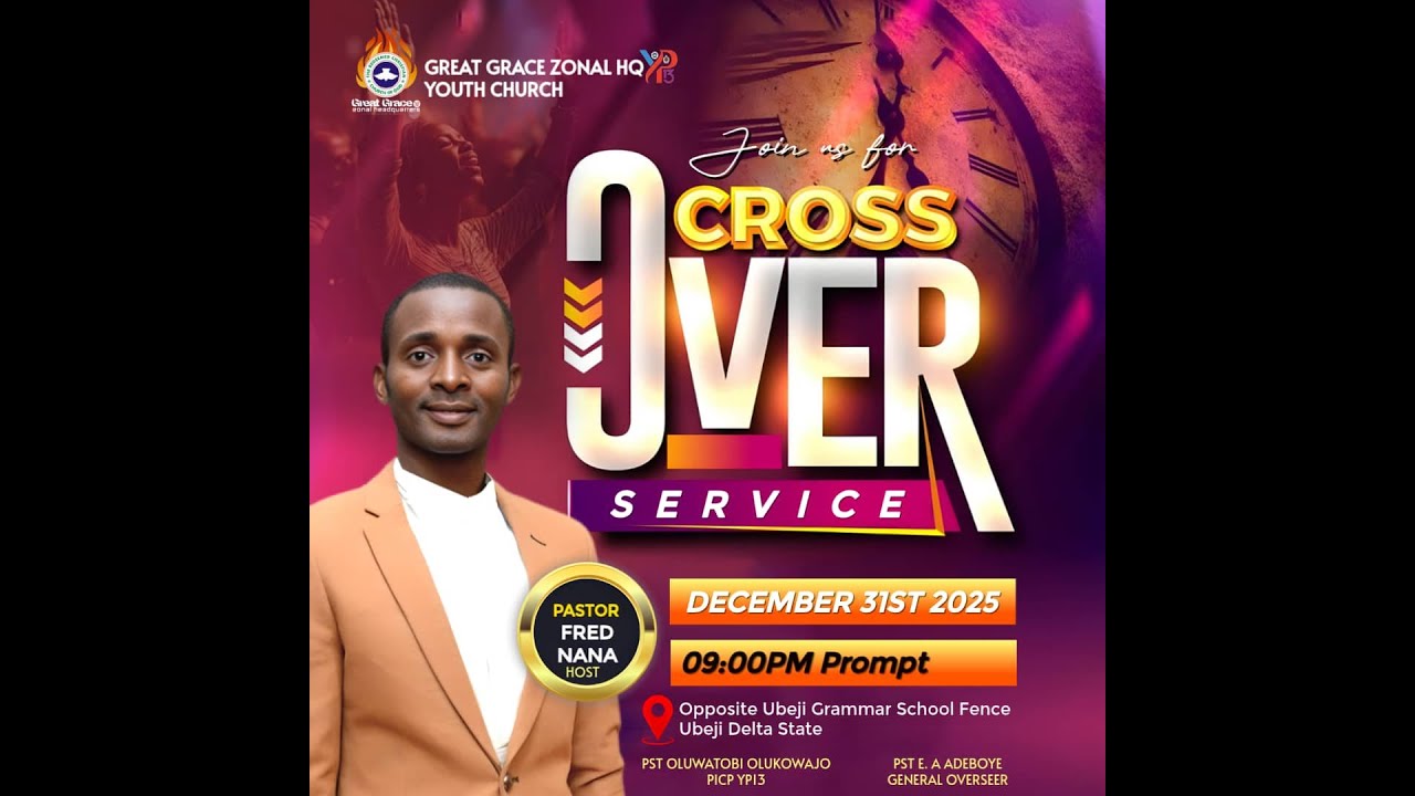 CROSS OVER SERVICE||31ST DECEMBER, 2025 - YouTube