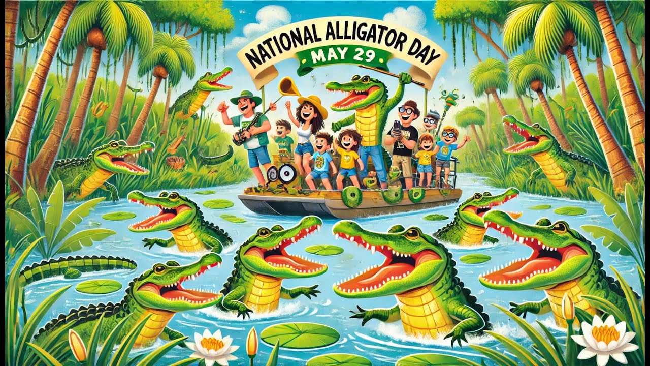 National Alligator Day Song: Protecting the Wild Alligators of Florida ...