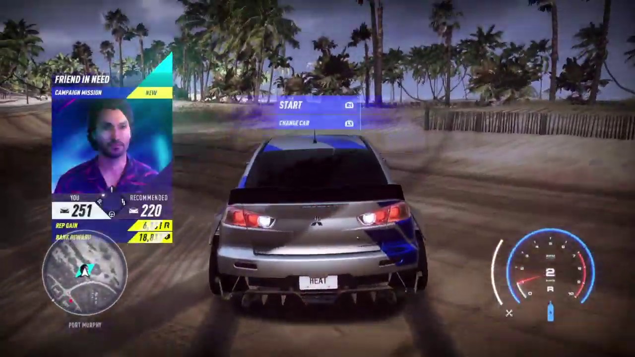 NFS HEAT friend in need - YouTube