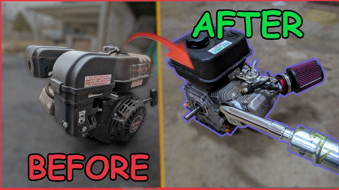 Modifying My Old 212 Predator Engine - Will it Work??? - YouTube