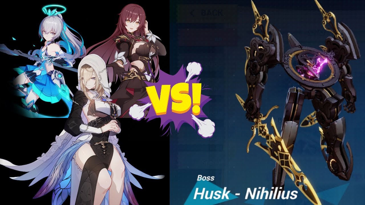 [Honkai Impact 3] Husk Nihilius Hit Count Type BOSS ABYSS RED LOTUS ...