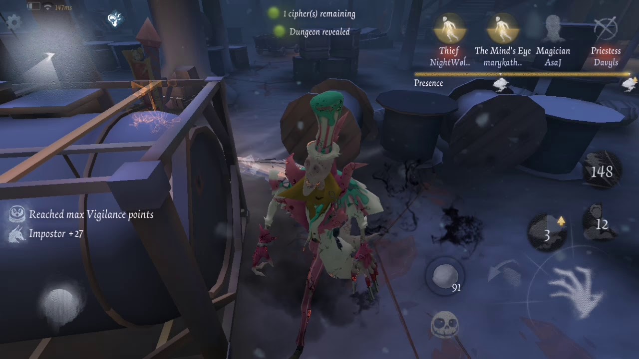 JACK OP #1 identity V ripper gameplay - YouTube